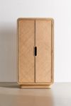 Ria Rattan Armoire | Urban Outfitters