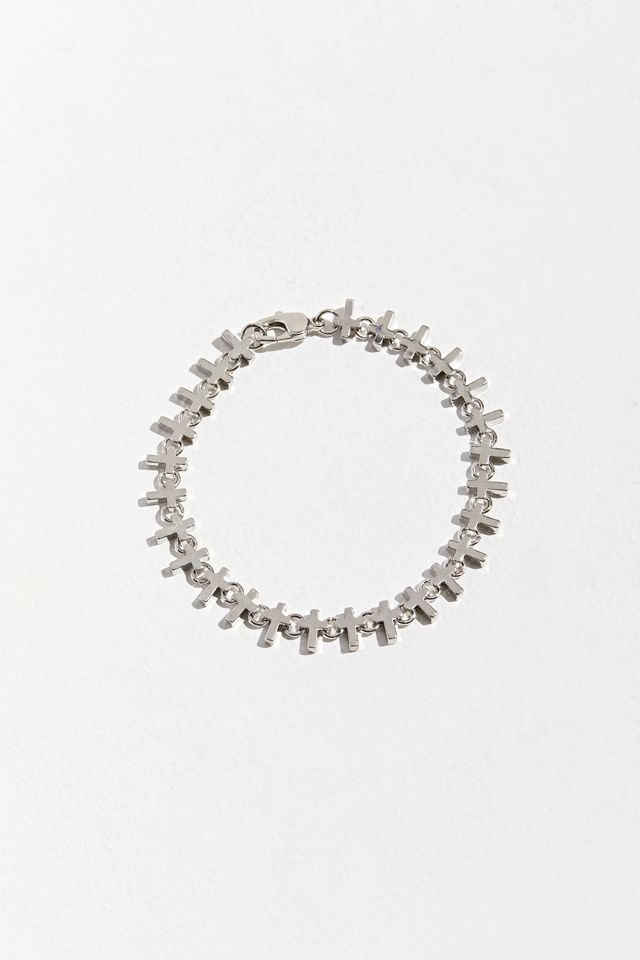 Cross Link Bracelet | Urban Outfitters