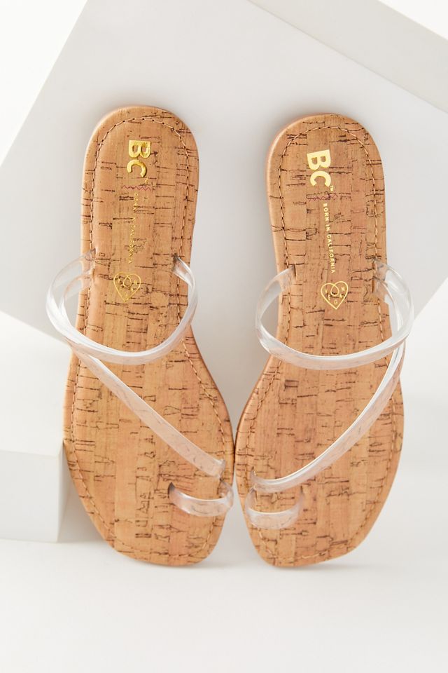 BC Footwear Uproar Toe-Hold Sandal | Urban Outfitters