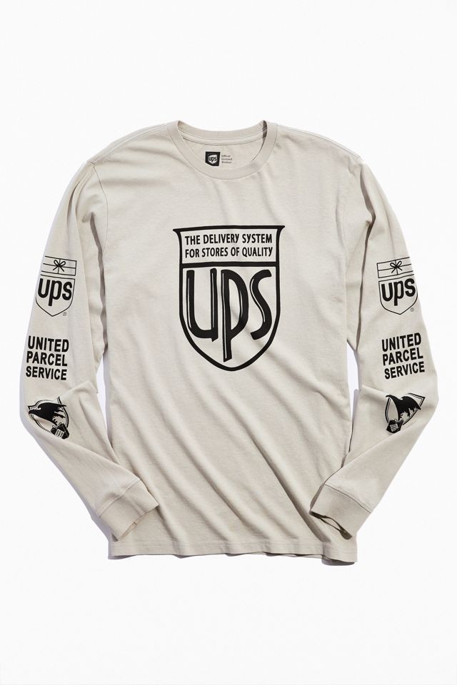 UPS Logo Long Sleeve Tee | Urban Outfitters Canada