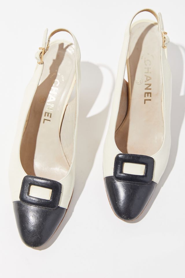 Vintage Chanel Slingback Heel | Urban Outfitters Canada