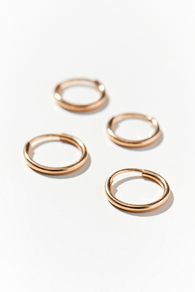 Girls Crew Endless Mini Hoop Earring Set | Urban Outfitters