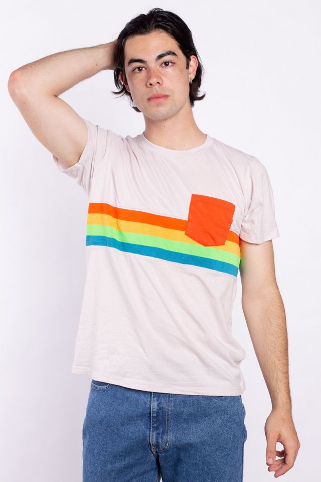 Mokuyobi Knit Stripe Pocket Tee | Urban Outfitters