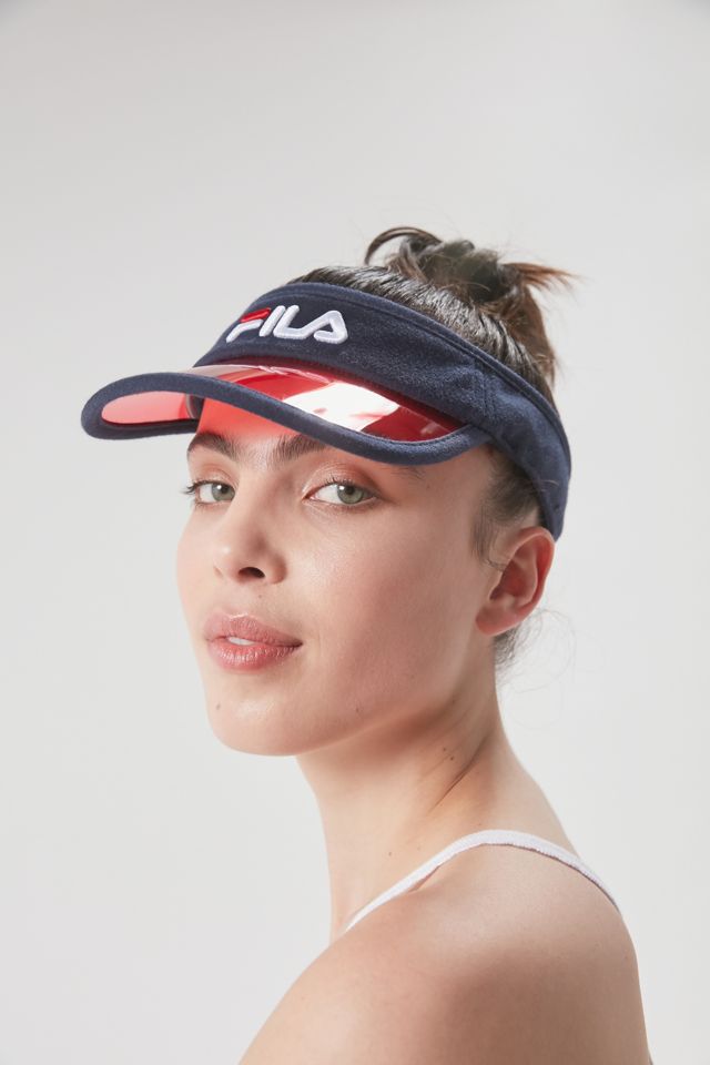 FILA Heritage Translucent Brim Visor | Urban Outfitters
