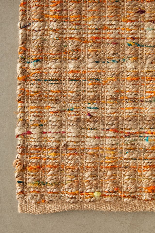 Rainbow Jute Rug | Urban Outfitters Canada