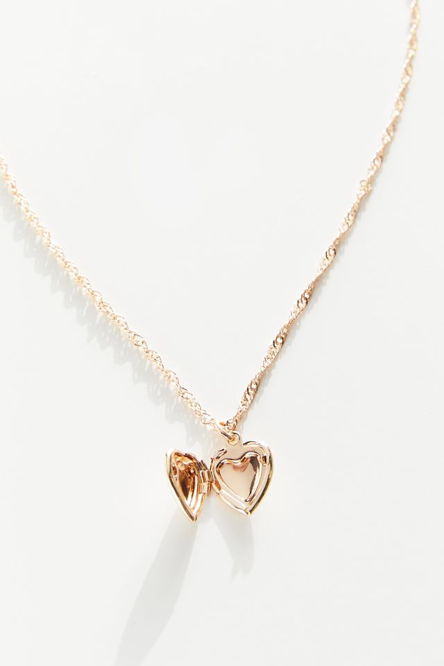 Nicola Delicate Locket Necklace | Urban Outfitters