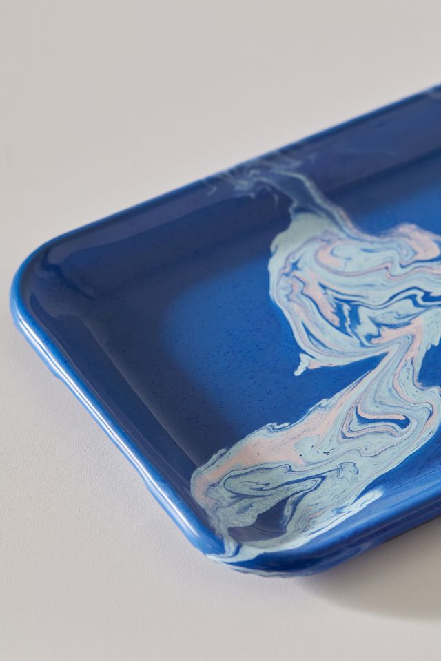 BORNN Swirled Enamel Tray | Urban Outfitters