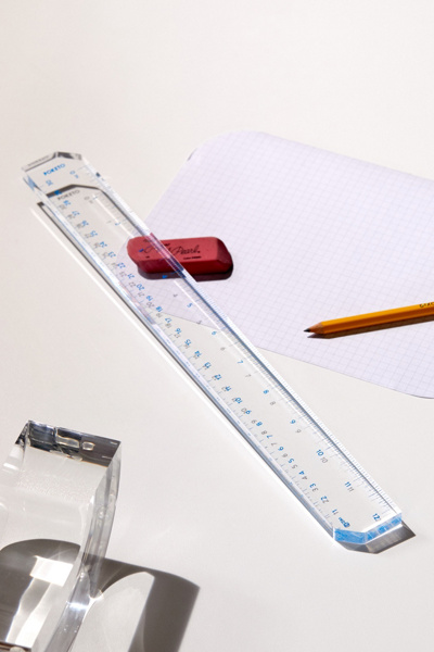 Poketo Lucite Ruler | Urban Outfitters