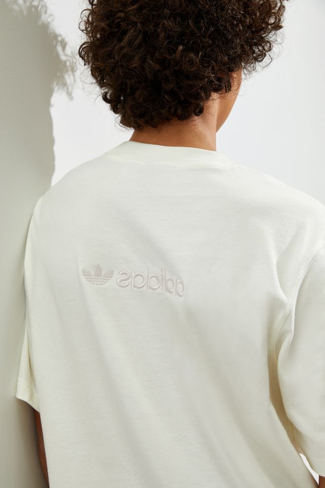 adidas Embroidered Mirror Logo Tee | Urban Outfitters