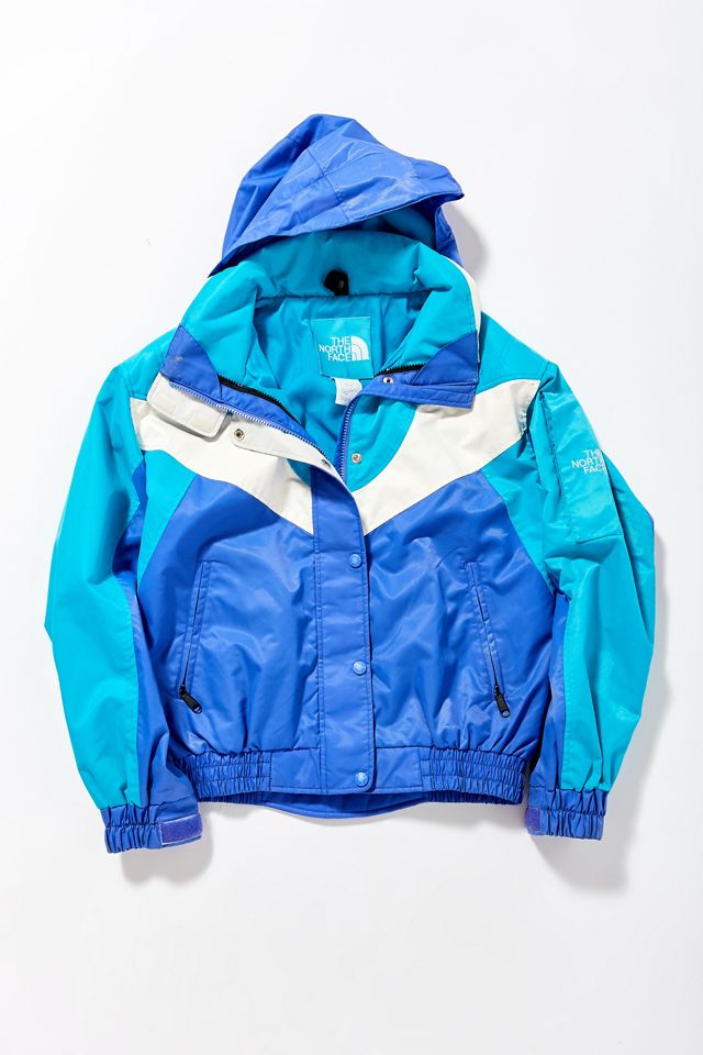 Vintage The North Face Blue Colorblock Windbreaker Jacket | Urban ...