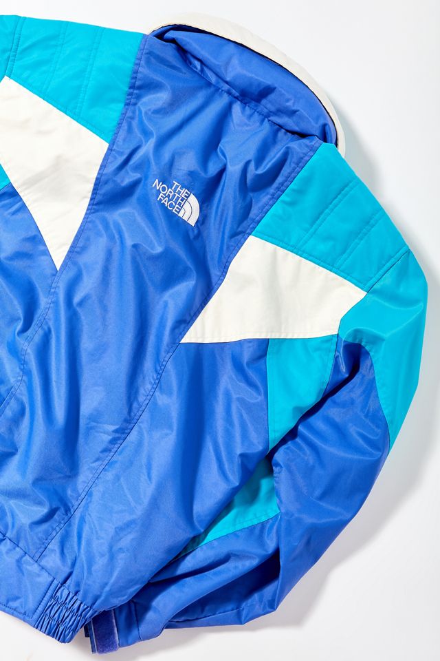 Vintage The North Face Blue Colorblock Windbreaker Jacket | Urban ...