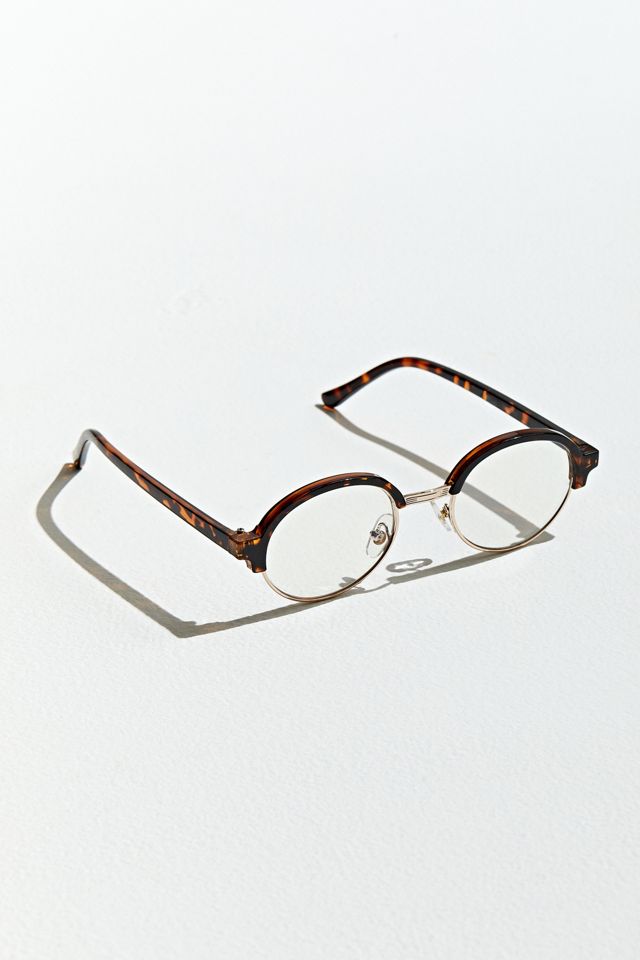 Half-Frame Oval Readers | Urban Outfitters