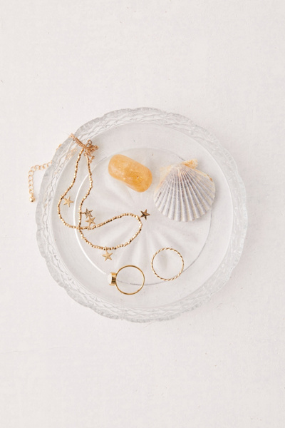 Large Textured Glass Catch-All Dish | Urban Outfitters