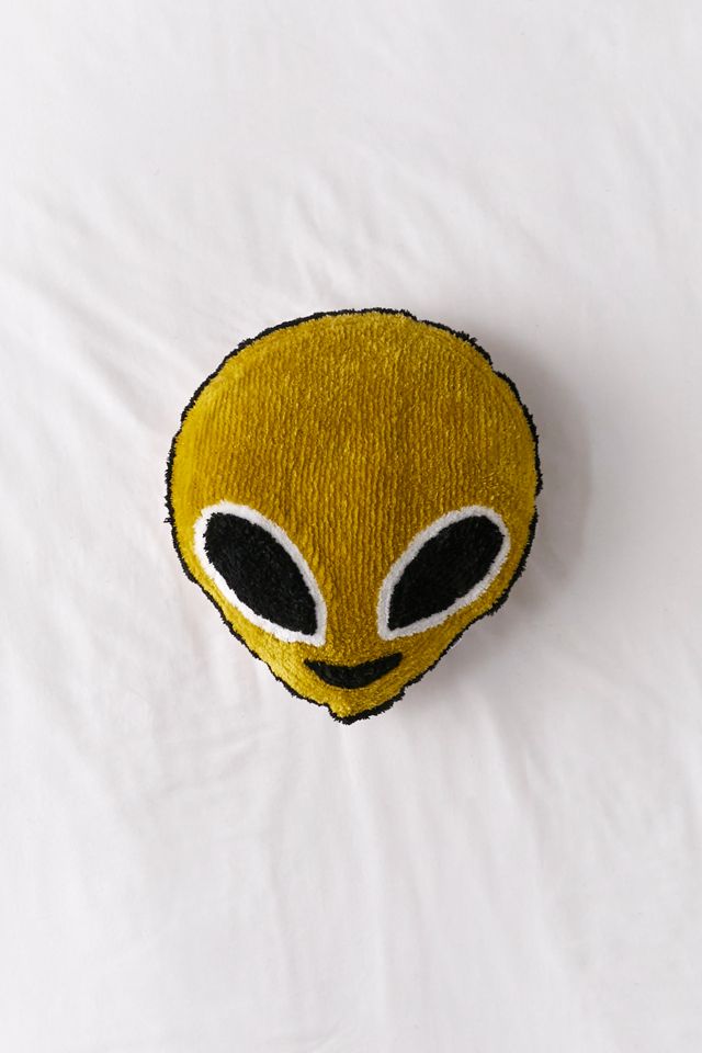 Alien Tufted Throw Pillow | Urban Outfitters