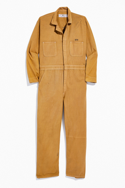 Vintage Empire State Tan Coverall | Urban Outfitters