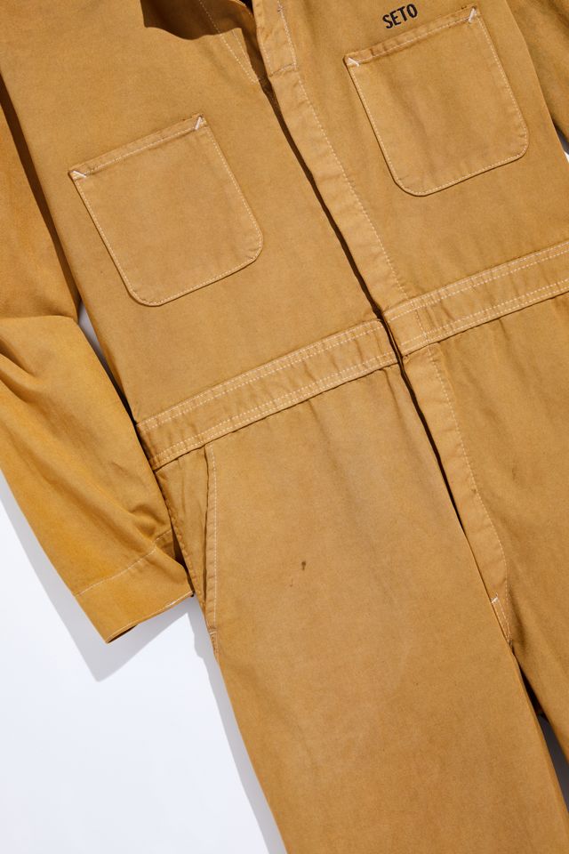 Vintage Empire State Tan Coverall | Urban Outfitters