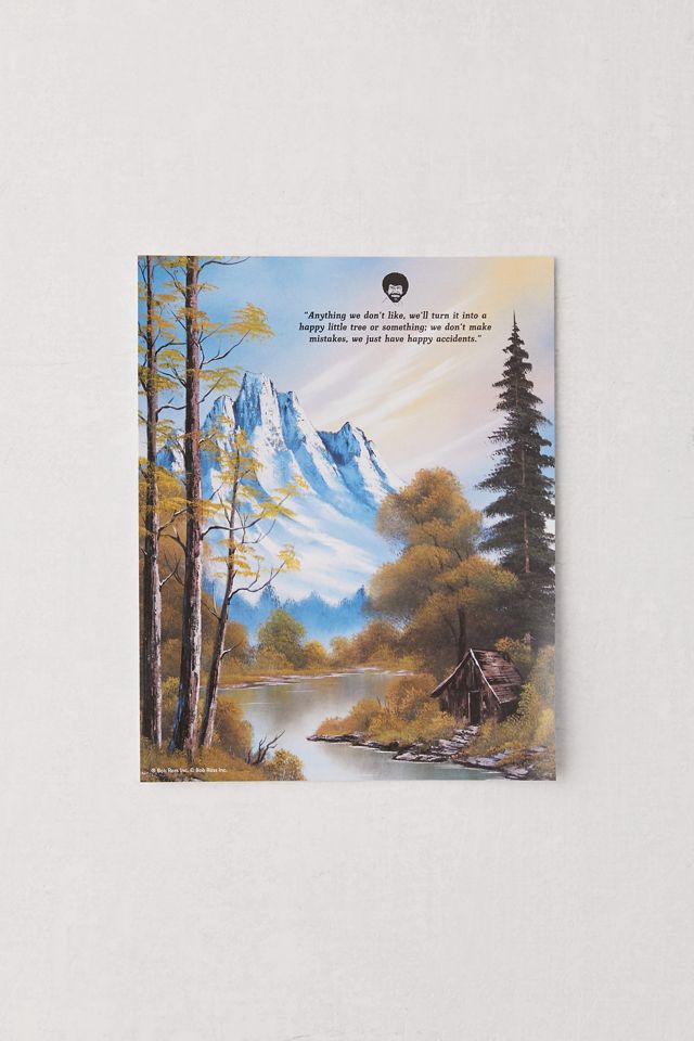 Bob Ross Inspirational Posters: 12 Designs to Display By Bob Ross ...