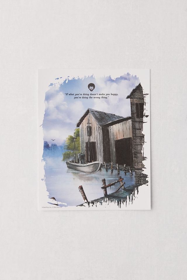 Bob Ross Inspirational Posters: 12 Designs to Display By Bob Ross ...