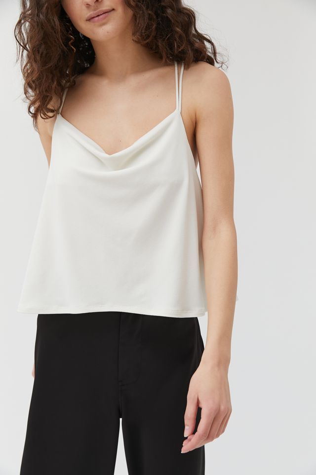UO Karina Cowl Neck Cami | Urban Outfitters