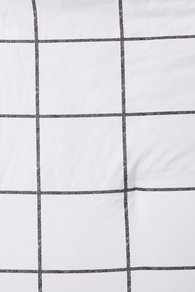 Distressed Grid Comforter Set | Urban Outfitters