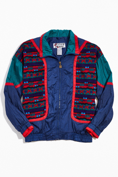 Vintage Active Stuff Fleece Panel Jacket | Urban Outfitters