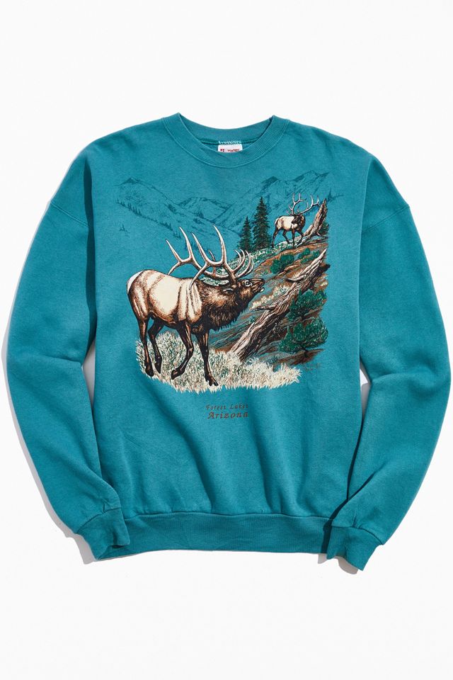 Vintage Arizona Moose Crew Neck Sweatshirt | Urban Outfitters Canada