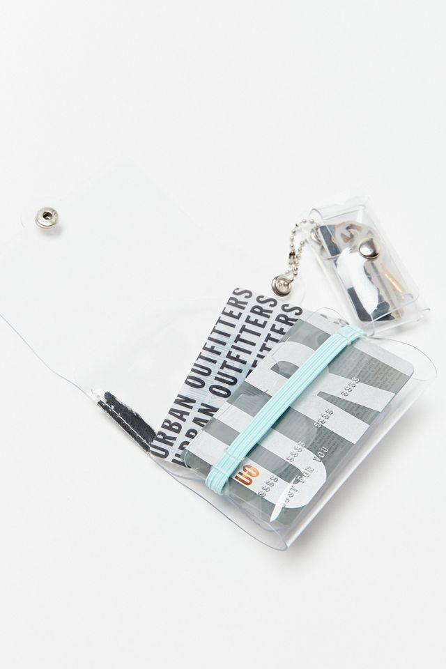 Clear Wallet Key Case | Urban Outfitters