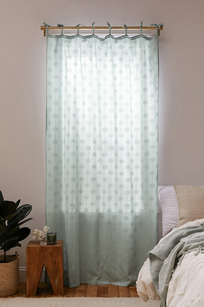 Floral Woven Window Panel | Urban Outfitters