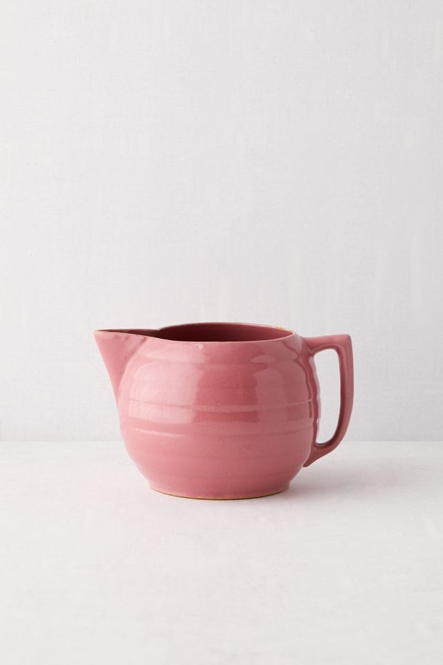 Urban Renewal Vintage Pink Ceramic Pitcher | Urban Outfitters