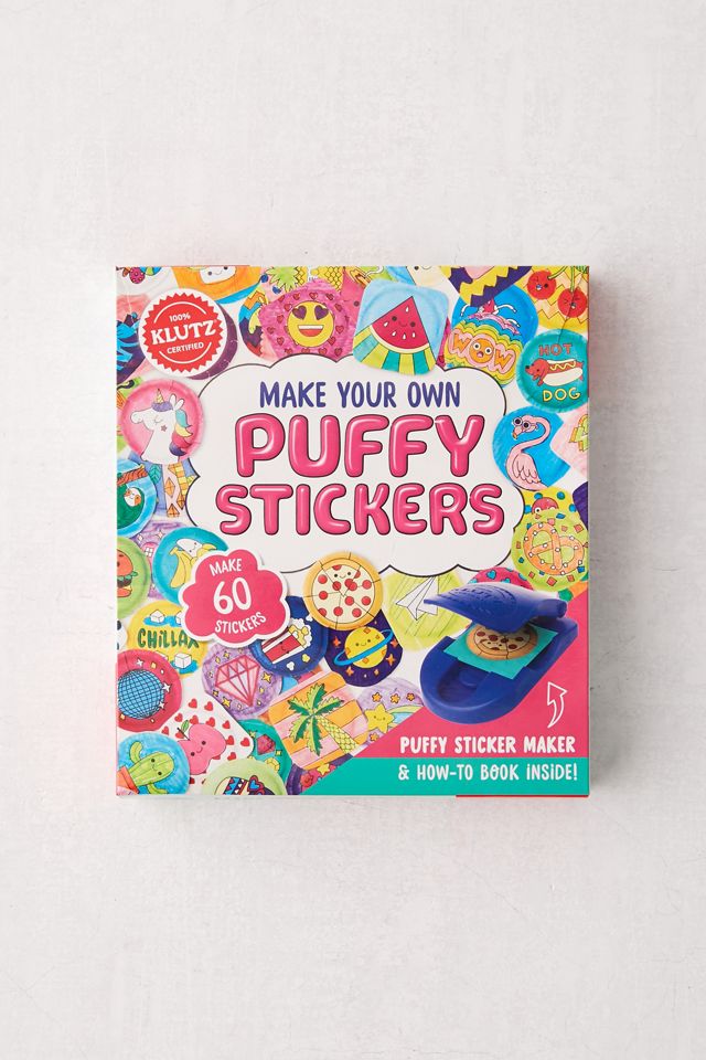 DIY Puffy Sticker Book Kit | Urban Outfitters