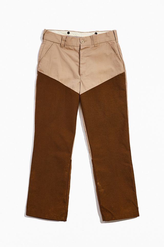 Vintage Two-Tone Block Pant | Urban Outfitters Canada