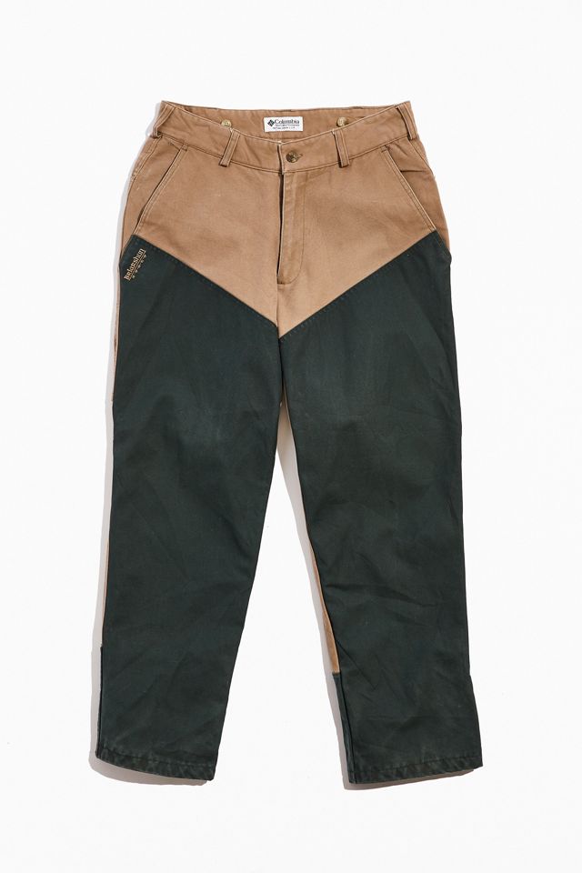 Vintage Columbia Two-Tone Block Pant | Urban Outfitters Canada