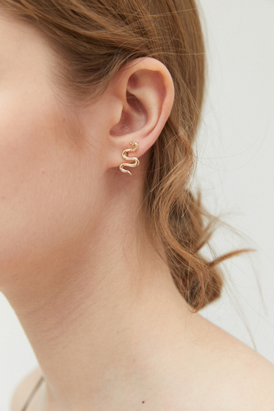 Snake Post Earring | Urban Outfitters