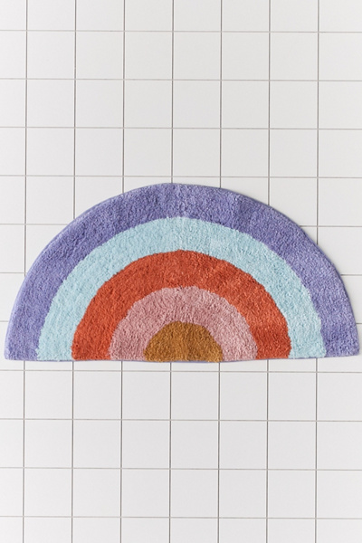 Rainbow Bath Mat | Urban Outfitters