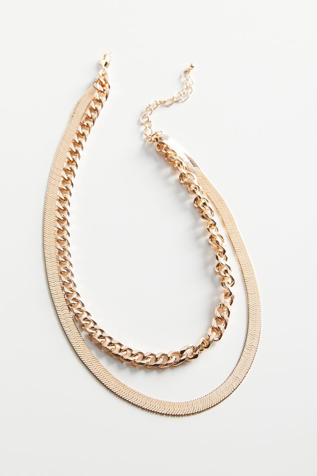 Essential Chunky Chain Layer Necklace | Urban Outfitters