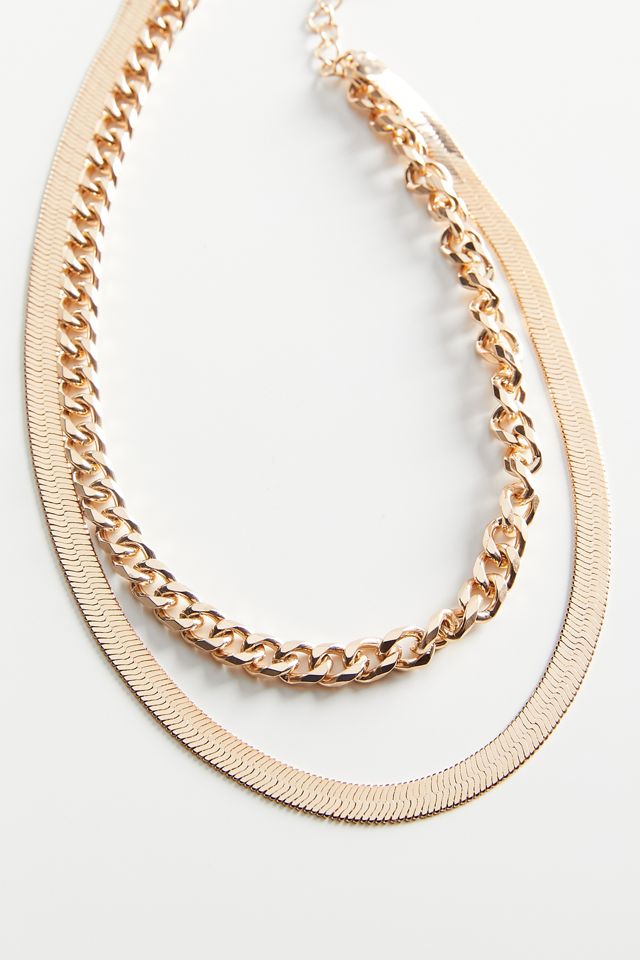 Essential Chunky Chain Layer Necklace | Urban Outfitters