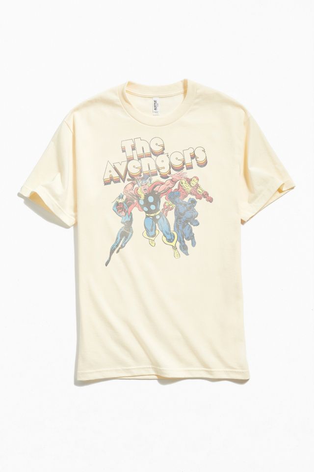 Marvel Avengers Retro Tee | Urban Outfitters