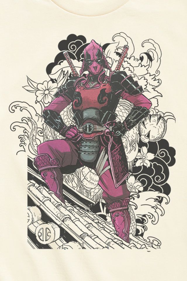 Deadpool Samurai Tee | Urban Outfitters