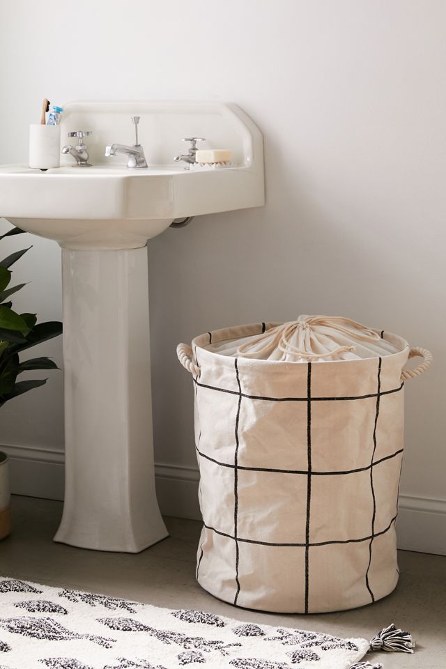 Distressed Check Laundry Bag | Urban Outfitters