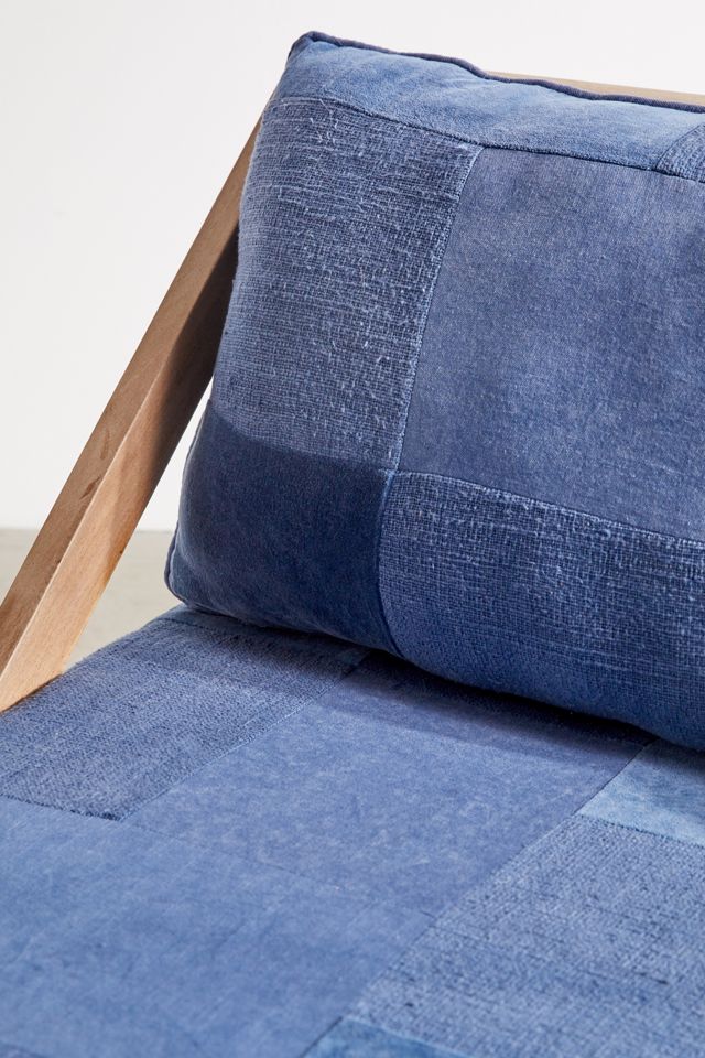 Indigo Patched Chair | Urban Outfitters