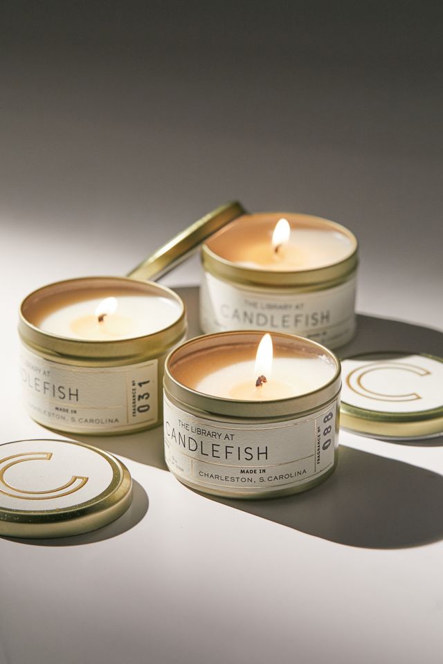 Candlefish Tin Candle | Urban Outfitters