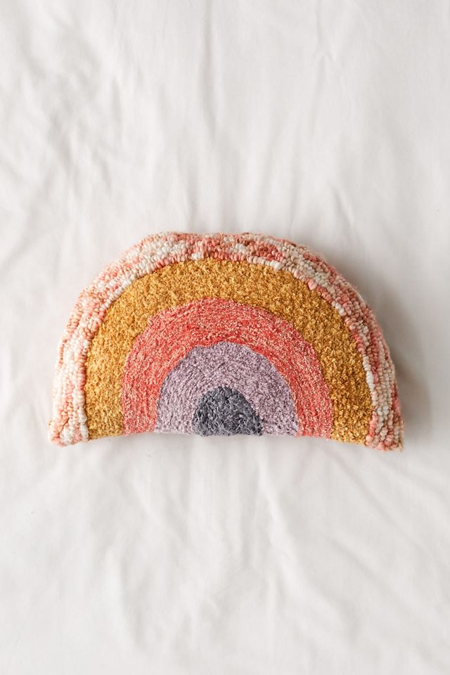 Rainbow Throw Pillow | Urban Outfitters