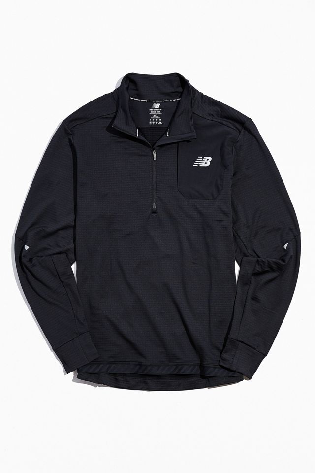 New Balance Heat Grid Half Zip Sweatshirt | Urban Outfitters