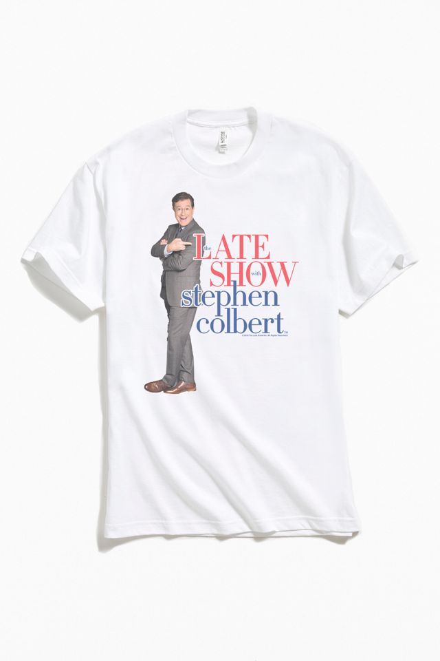The Late Show With Stephen Colbert Tee | Urban Outfitters