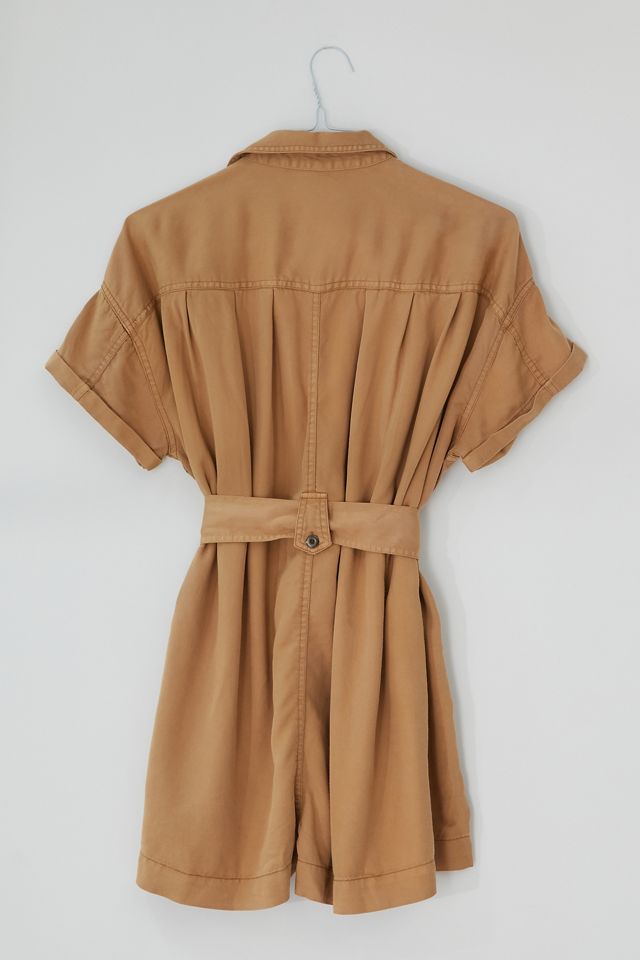 UO Reagan Oversized Utility Romper | Urban Outfitters