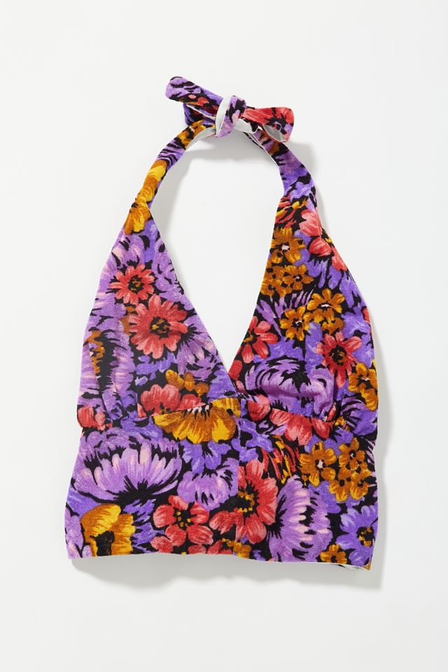 Vintage Floral Halter Top | Urban Outfitters Canada
