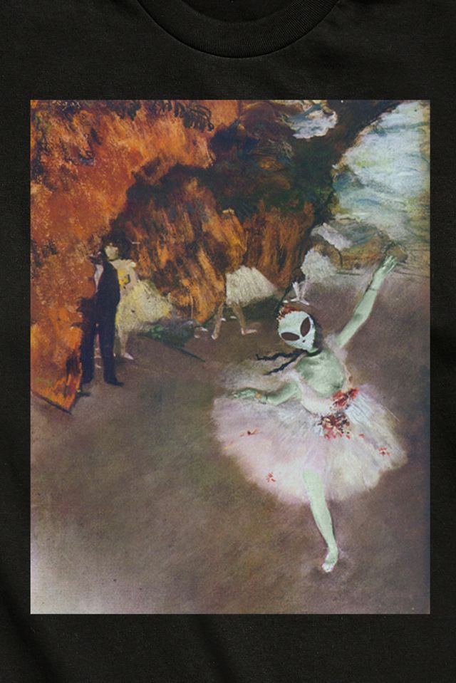 Alien Ballerina Painting Tee | Urban Outfitters