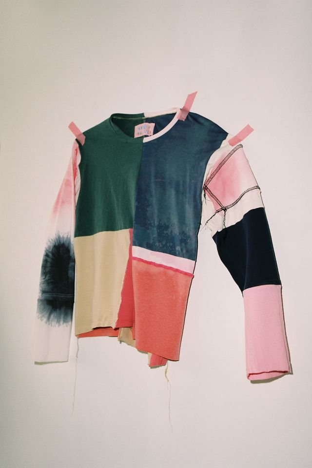 Kristin Mallison Patched Long Sleeve Tee | Urban Outfitters