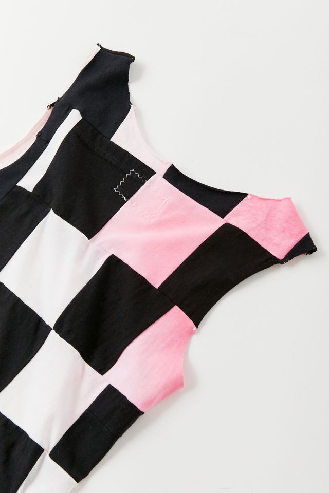 Kristin Mallison Checkerboard Patch Dress | Urban Outfitters