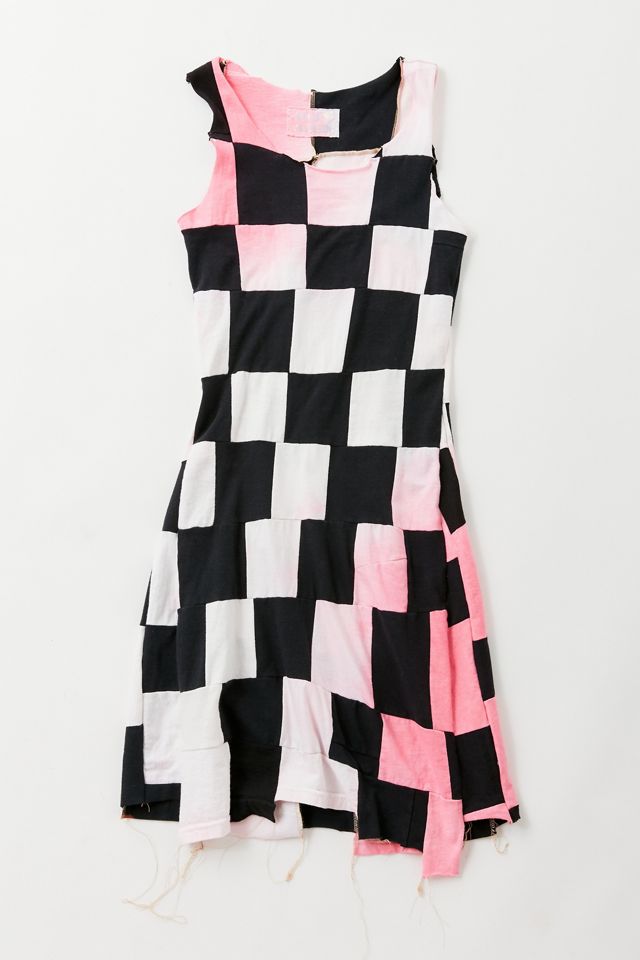 Kristin Mallison Checkerboard Patch Dress | Urban Outfitters Canada
